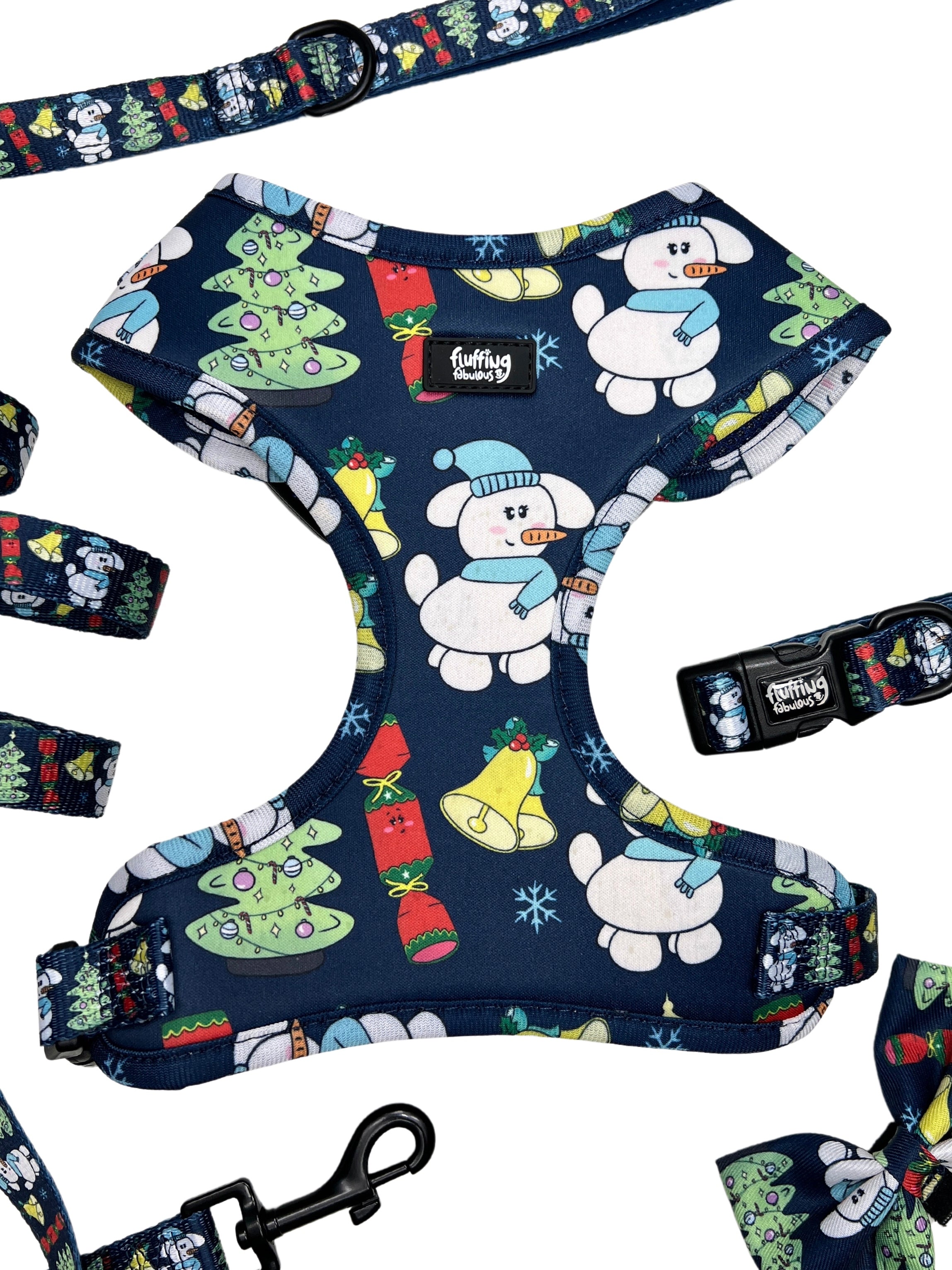 Adjustable Dog Harness - Do you wanne build a snow dog? – Fluffingfabulous